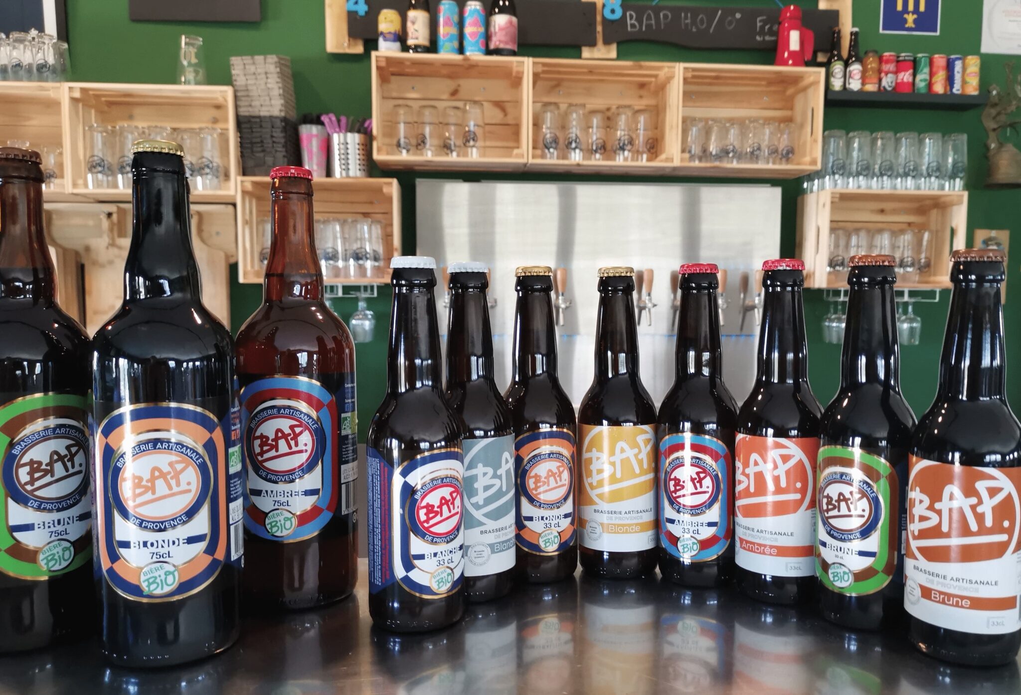 Gamme de nos bières BAP – Brasserie Artisanale de Provence